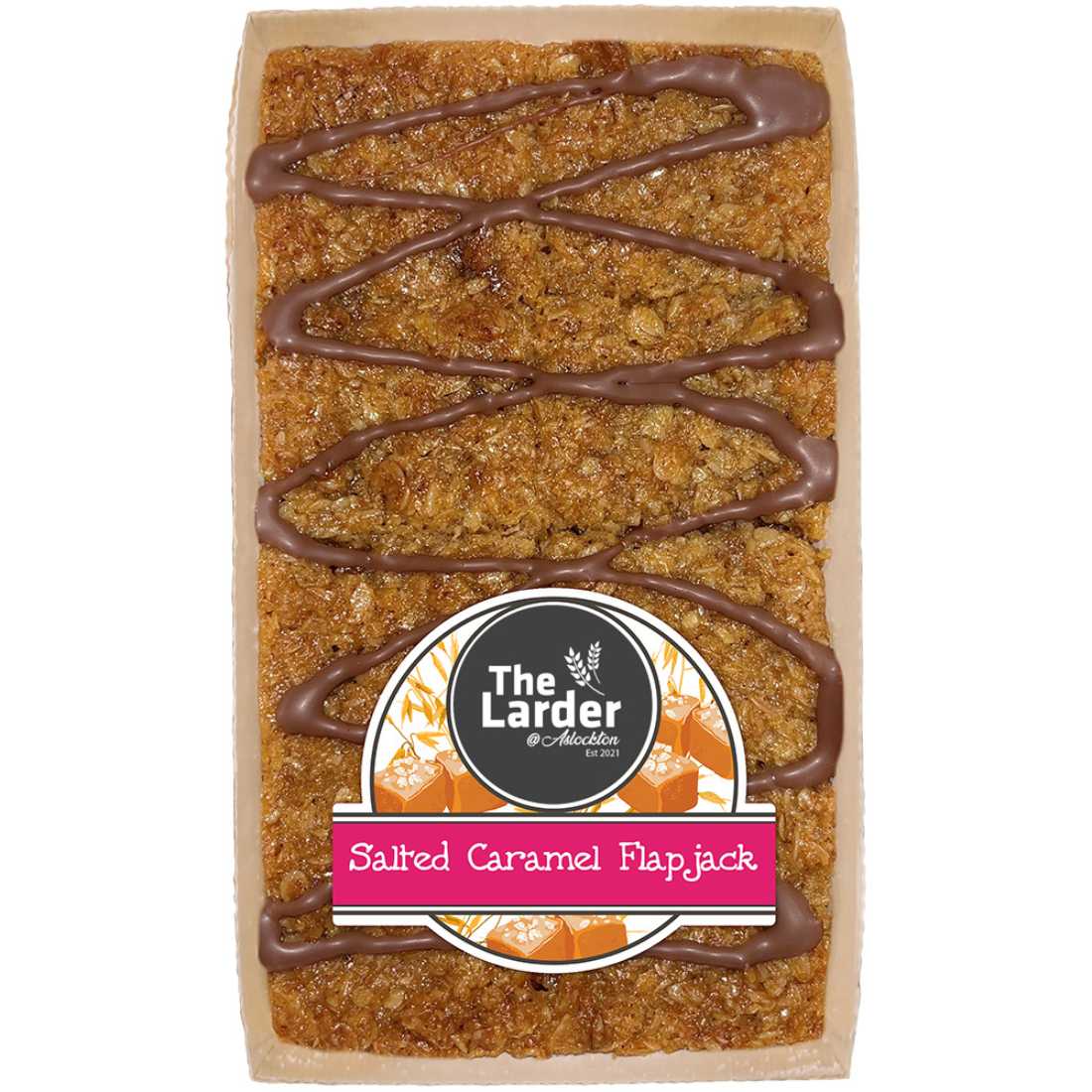 Salted Caramel Flapjack - The Larder Aslockton